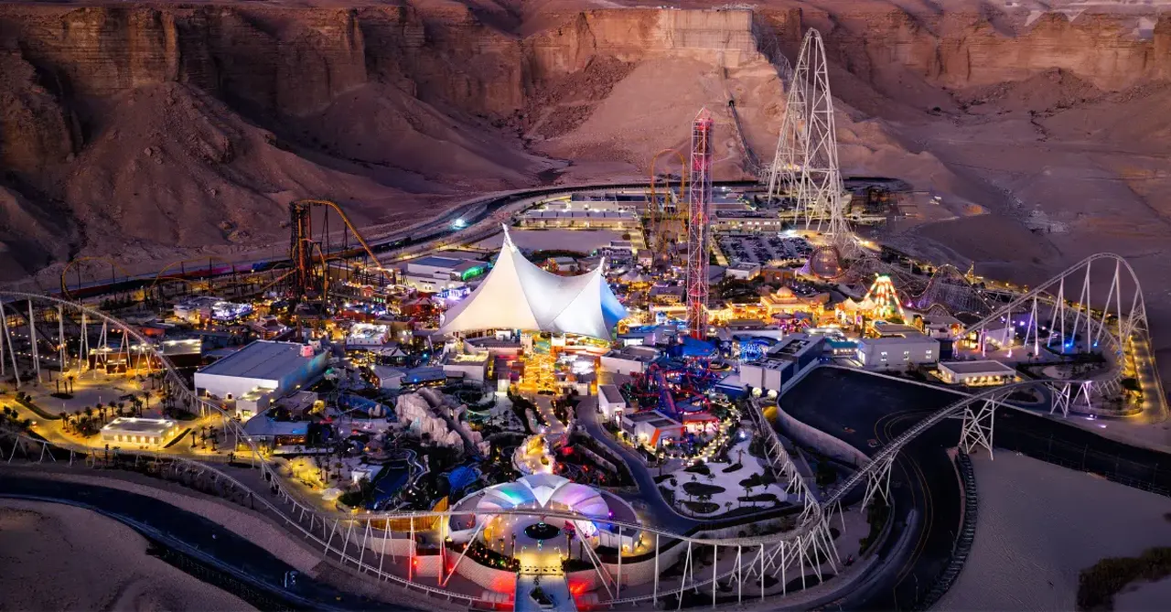 Saudi Arabia Completes Six Flags Qiddiya